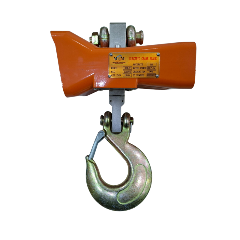 Balança de Grua Digital Suspensa Dinamômetro 3.000kg MTM